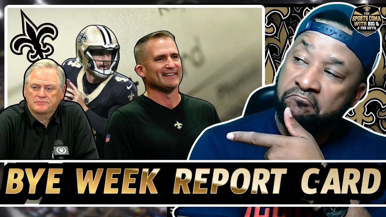 Saints Bye Week Report Card: Grading the Season & NFC South Race! - YouTube