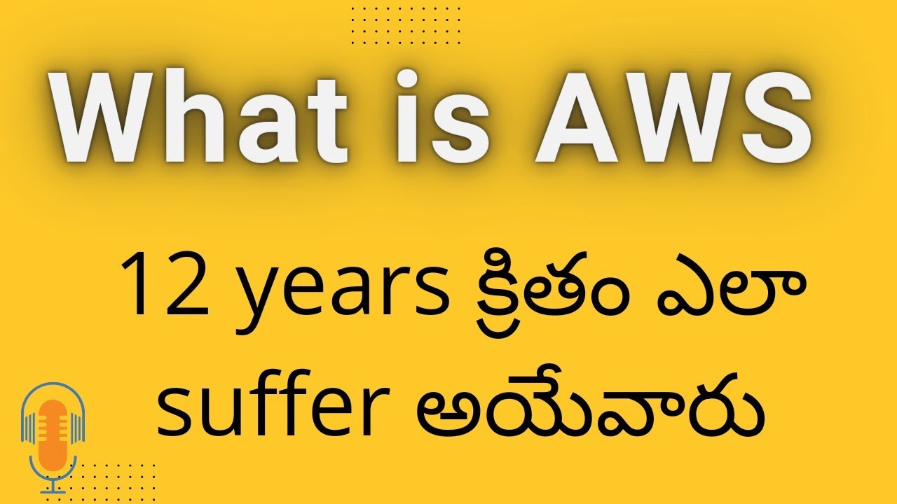 What Is Aws Telugu Youtube