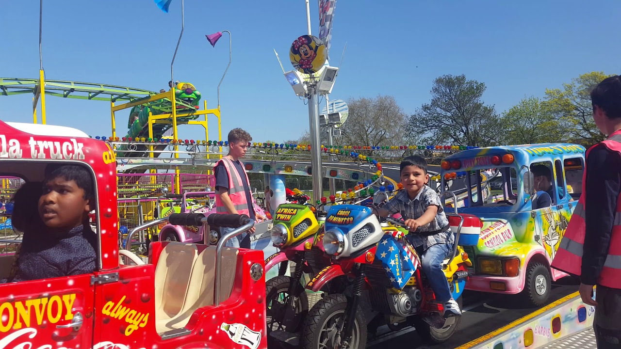 kids ride funfair london - YouTube