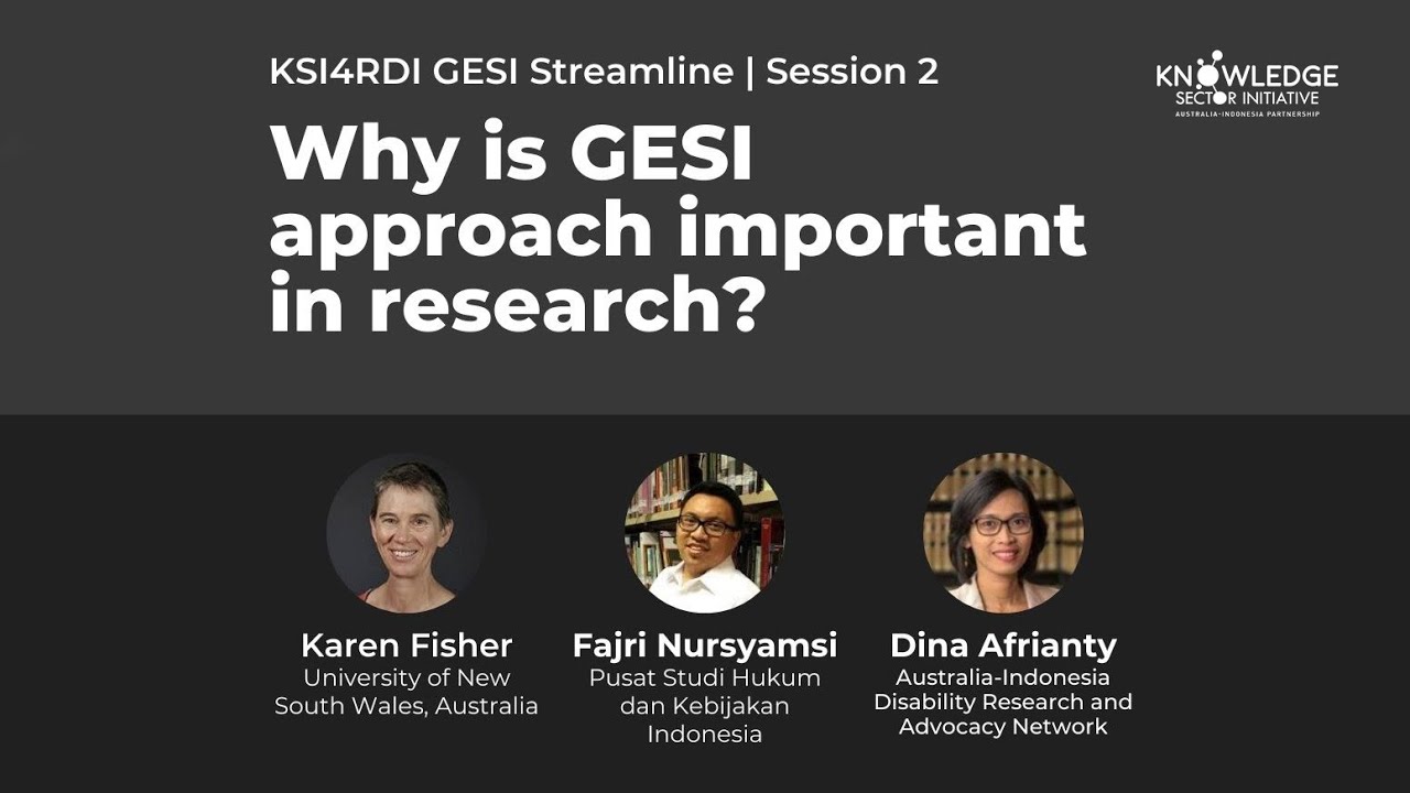 Why is the Gender Equality and Social Inclusion (GESI) approach ...