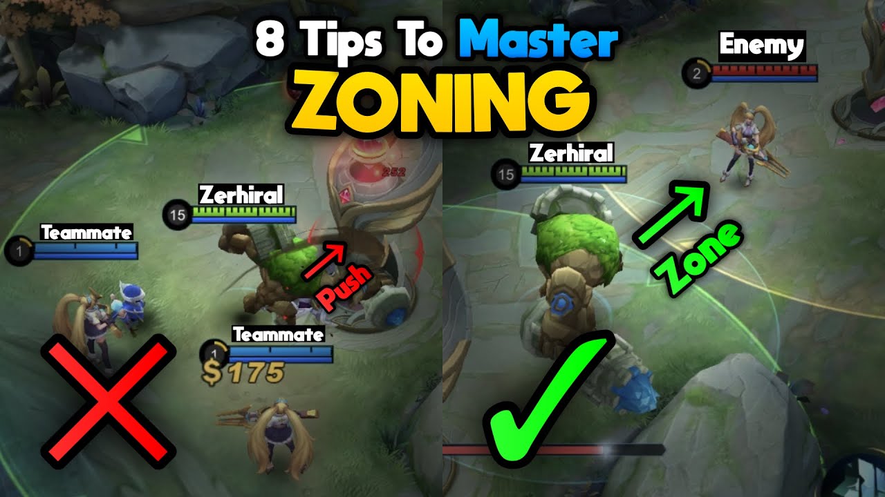 8 Tips To MASTER Zoning As The Roamer - Tank Guide | MLBB - YouTube