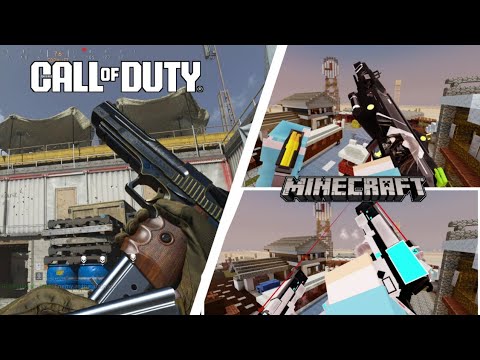 Turning Minecraft Pocket Edition into CALL OF DUTY! (MCPE 1.21.30 ...