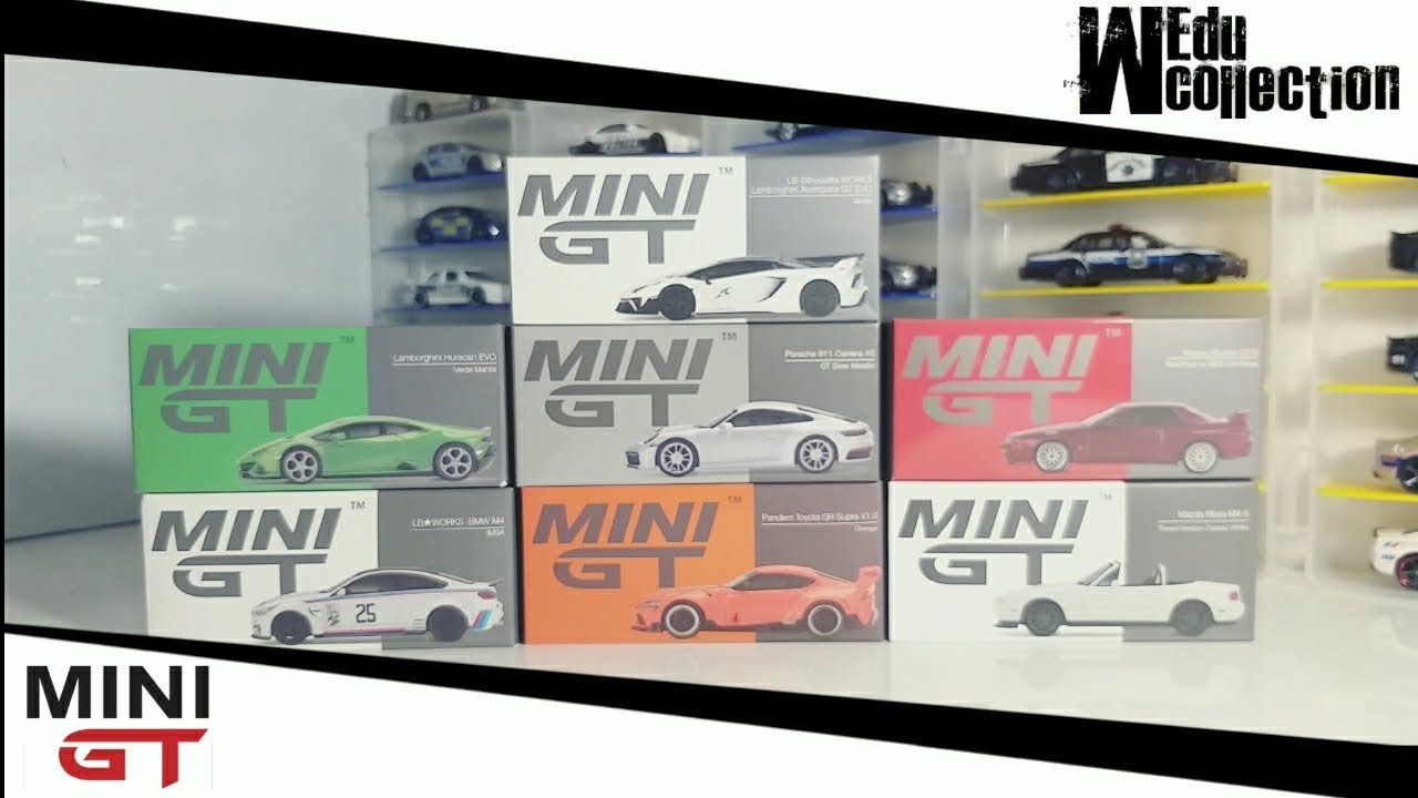 MINI GT COLLECTION é melhor do que Hot Wheels? trailer original WEdu ...