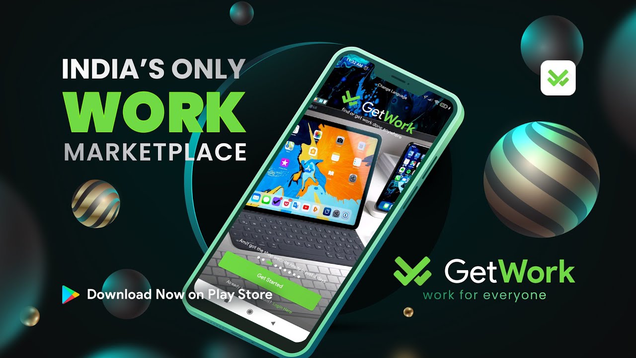 GetWork App - Find work or get work done easily - Download App Now for ...