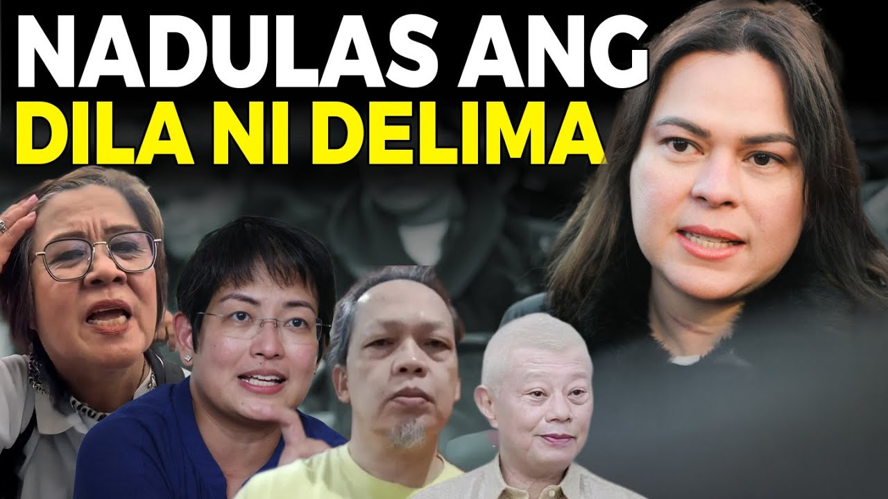 BREAKING: NADULAS ANG DILA NI DELIMA SA PLANO NILA KAY VP SARA - YouTube