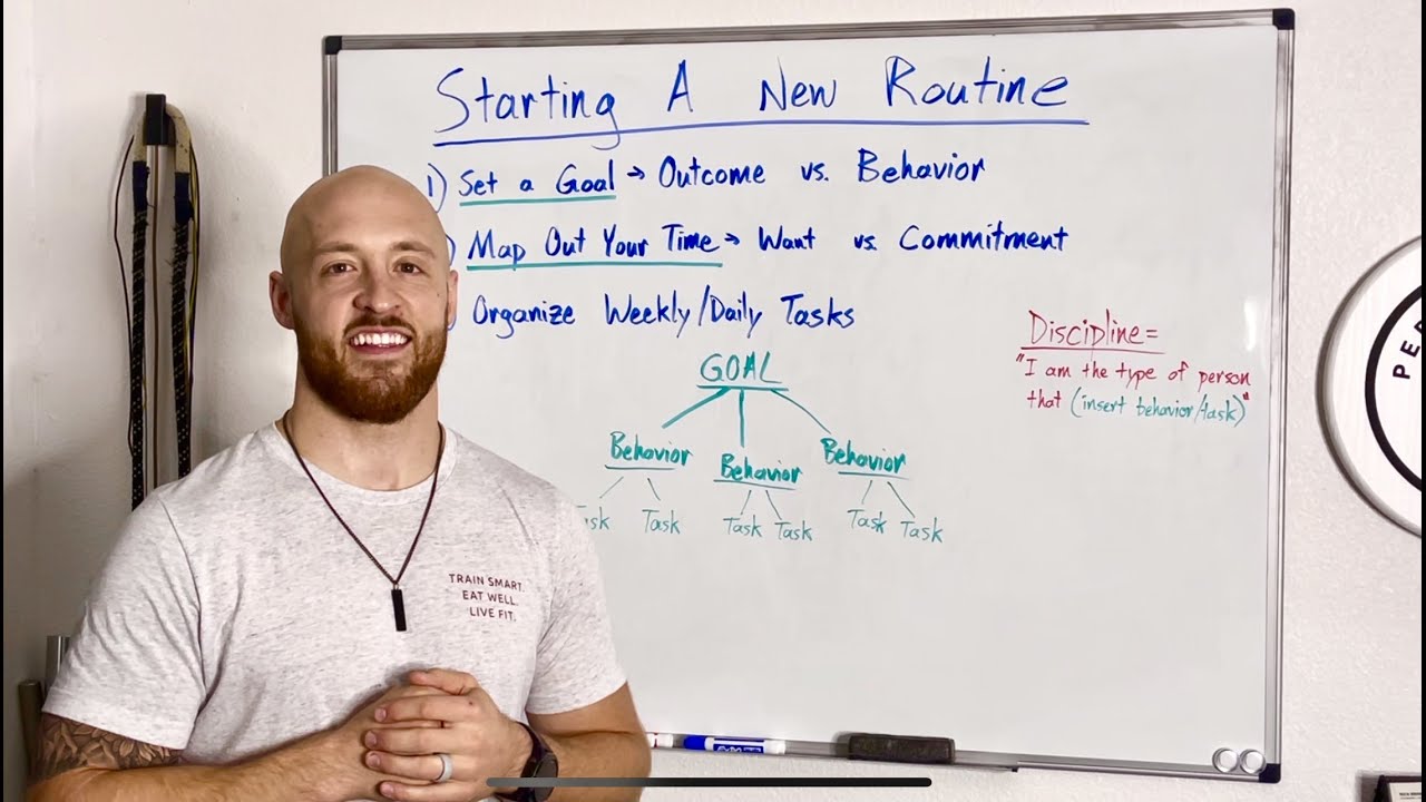 Tips for Starting a New Routine - YouTube