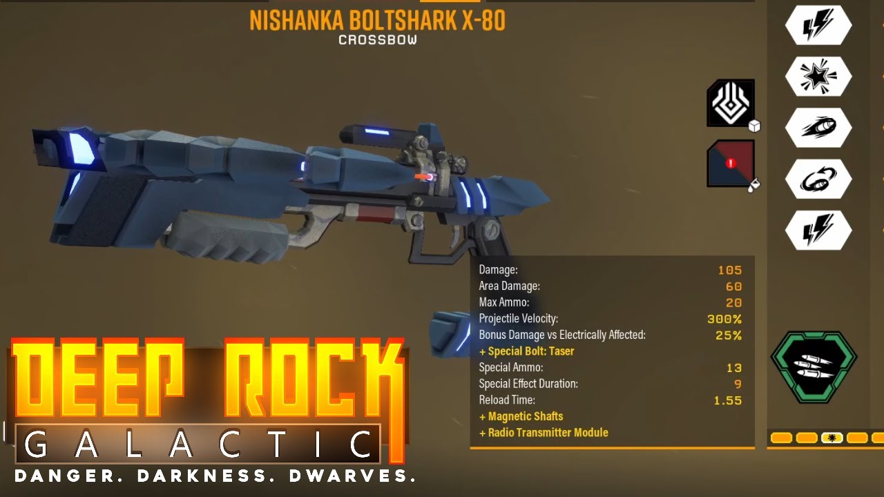 Deep Rock Galactic season 2 the nishanka boltshark x-80 with rival ...