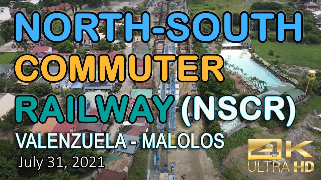 [4K60] North South Commuter Railway (NSCR) Fr. Valenzuela to Malolos ...