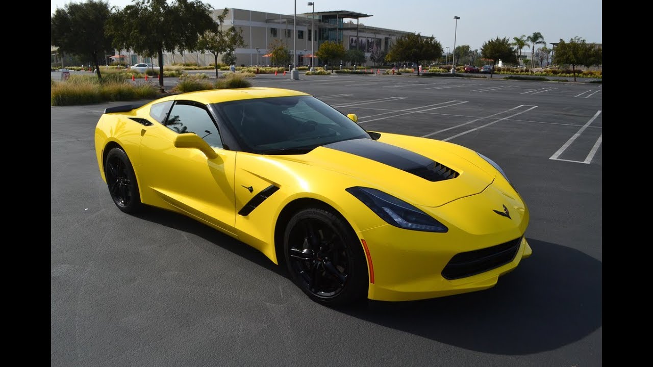 SOLD 2016 Corvette Racing Yellow Corvette Coupe for sale by Corvette ...