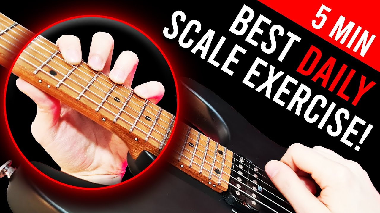 The MOST Important Daily Scale EXERCISE! | (5 MIN Workout + Tabs) - YouTube