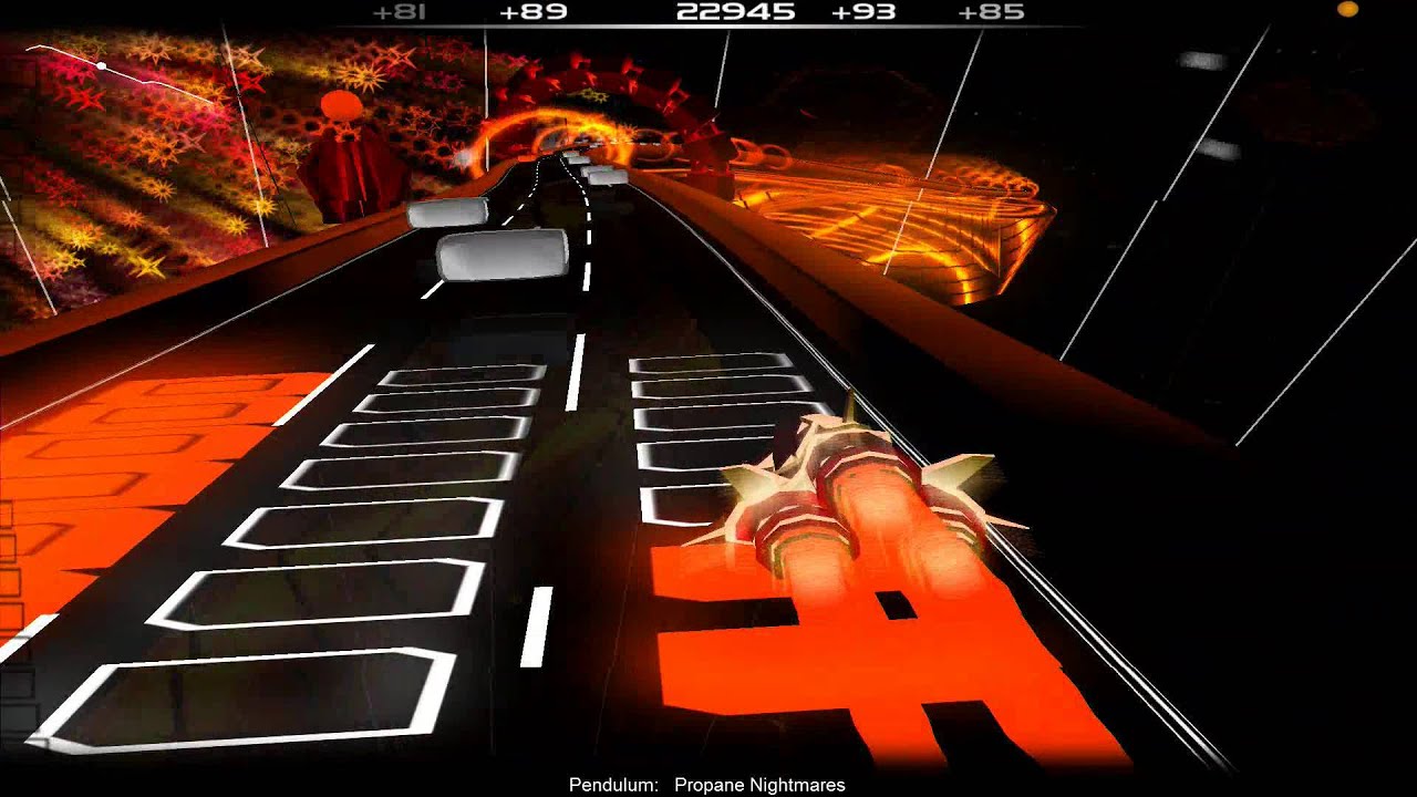 Audiosurf HD Pendulum Propane Nightmares - YouTube