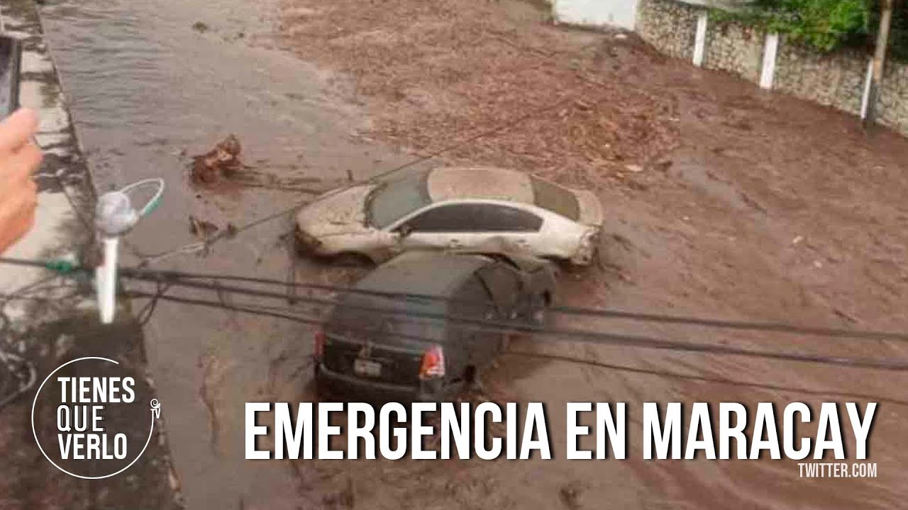 Impactantes imágenes: Norte de Maracay en emergencia por desbordamiento ...