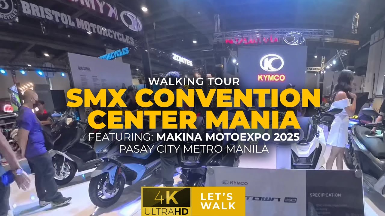SMX Convention Center Manila Walking Tour featuring Makina MotoExpo ...