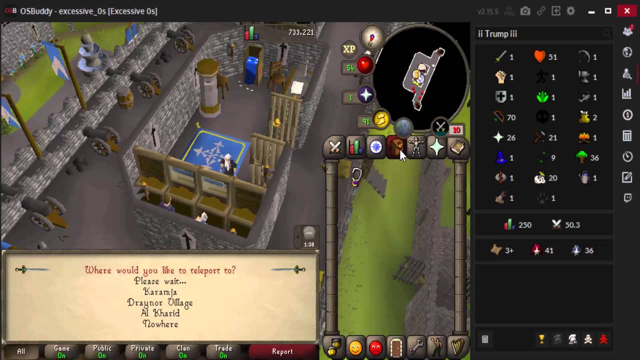 OSRS - Low lvl range tank pking with commentary - YouTube