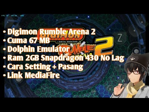 Download Dan Cara Pasang Game Digimon Rumble Arena 2 Di Android [ Dolphin Emulator ] Cuma 67MB