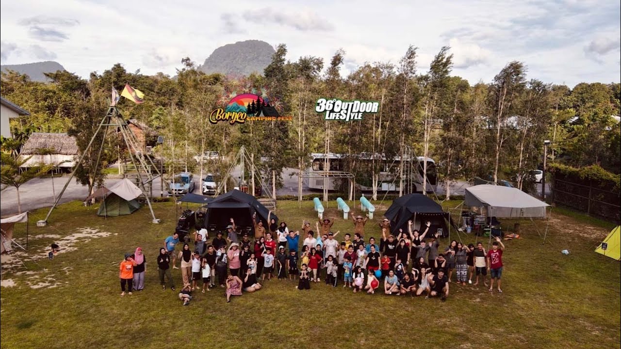 Borneo Camping Fest 2022 by Borneo Camping Squad New Year Event - YouTube