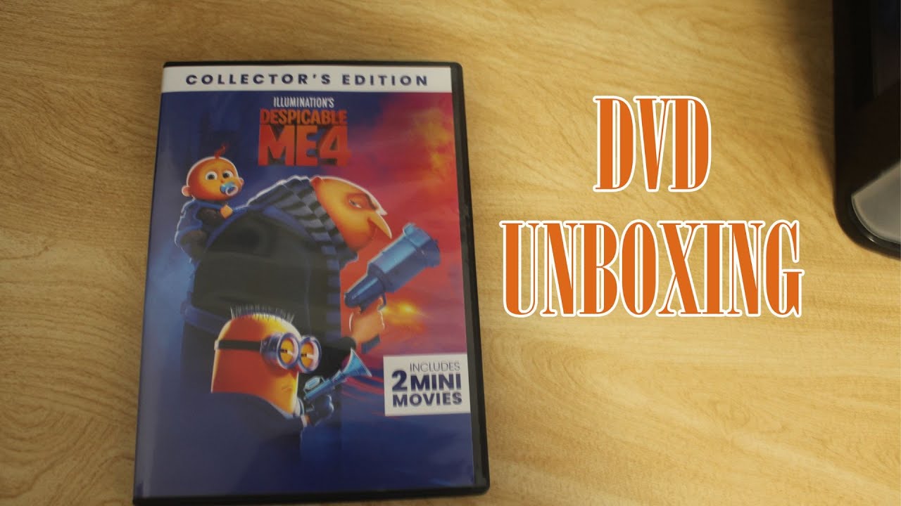 Despicable Me 4 DVD Unboxing - YouTube