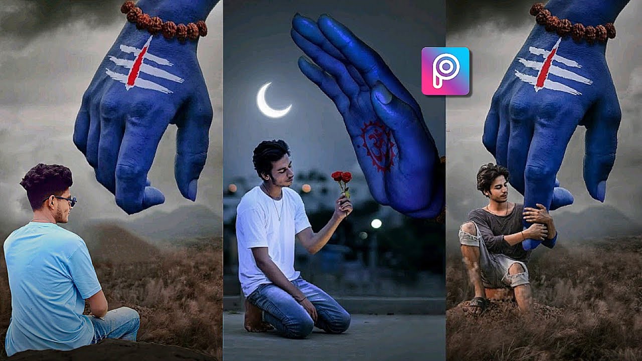 Mahadev Hand Photo Editing 2023 - Mahakal Photo Editing | Bholenath ...