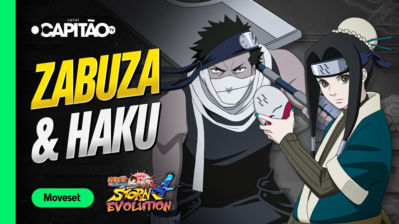 Todos os Jutsus e Skins de ZABUZA MOMOCHI & HAKU | Naruto Storm 4 ...
