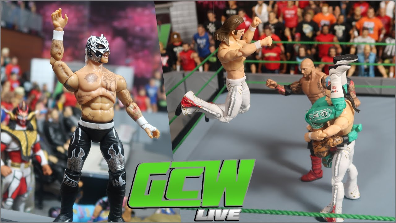 GCW Live FULL SHOW HIGHLIGHTS (WWE ACTION FIGURE MATCH PIC FED) - YouTube