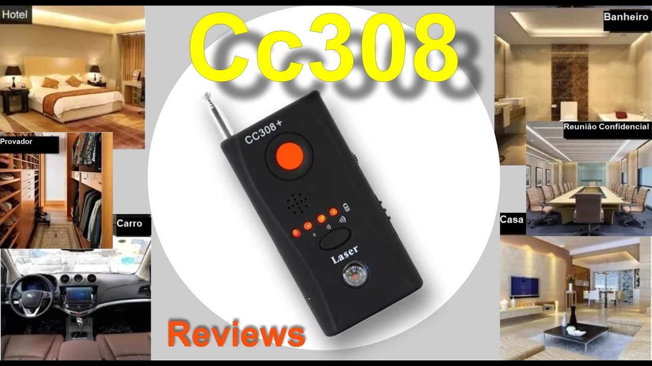 Detector Localizador de Sinal RF Cc308 Vassourinha - Reviews Localiza Câmeras Escutas Espião ...