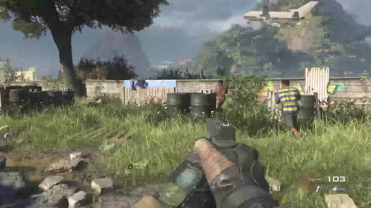 COD MW2 campaign remastered - YouTube