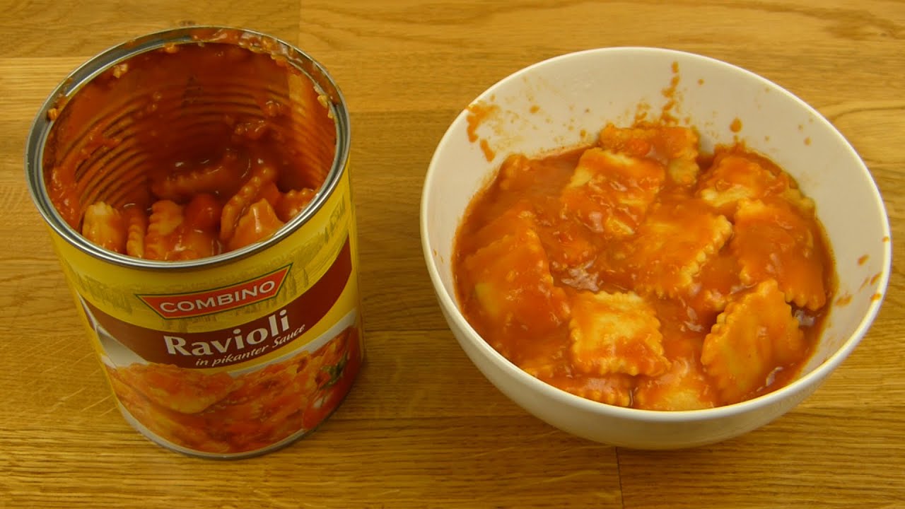 Combino - Ravioli In Spicy / Pikanter Sauce - YouTube
