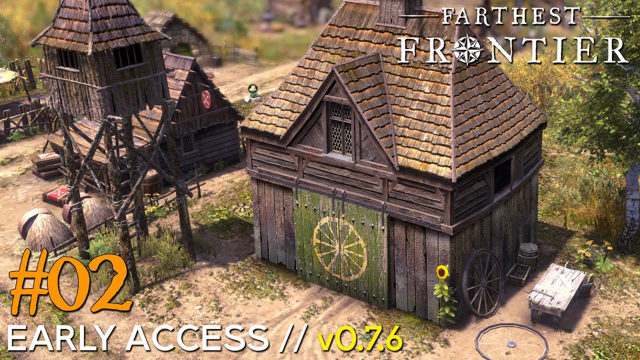 THE FARTHEST FRONTIER // Colony builder // Fortress // Stonghold // #01 ...