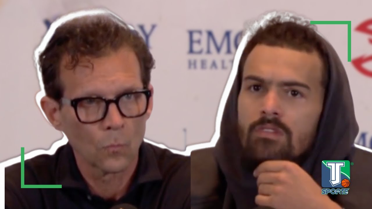 Quin Snyder and Trae Young on the BIG Hawks VICTORY vs. Warriors - YouTube