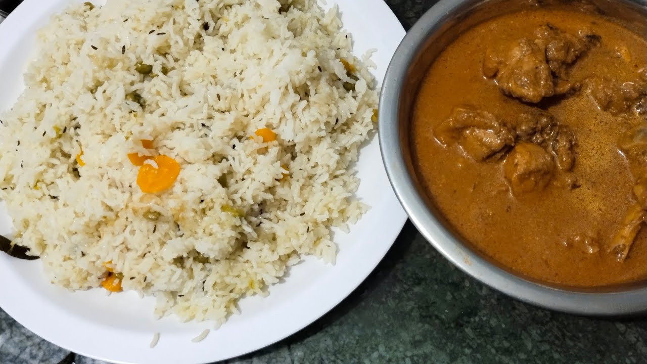 shahi chicken khurma and bagara rice/chicken curry with Rehana Rehman ...