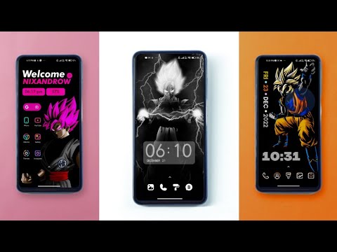 Top 3 Dragon Ball z / Goku Home Screen Setup ideas For Xiaomi/Redmi ...