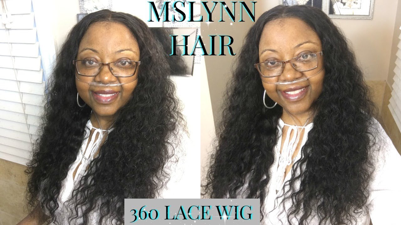 LIT OR NAH MSLYNN HAIR 360 WATER WAVE LACE FRONTAL WIG - YouTube