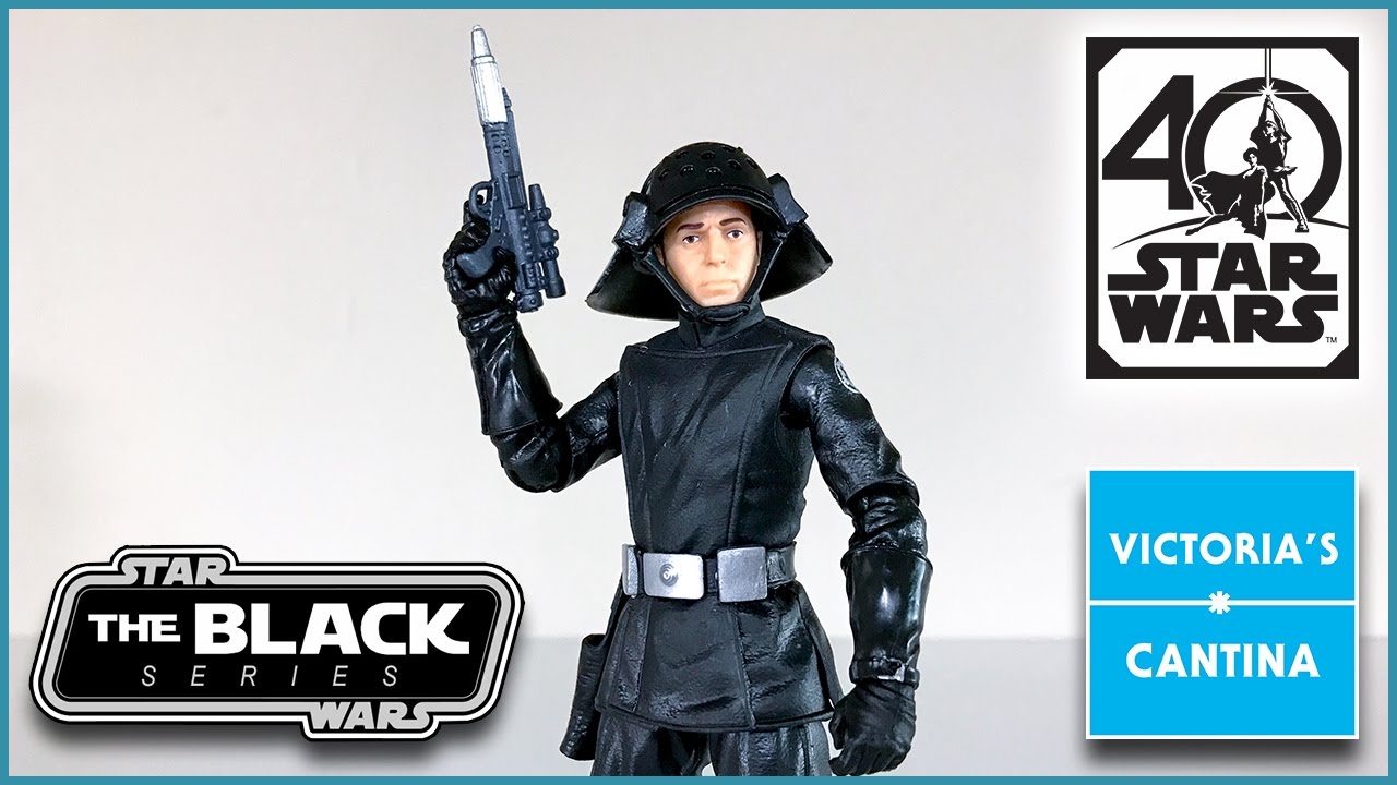 STAR WARS The Black Series 40th Anniversary 6" DEATH SQUAD COMMANDER ...