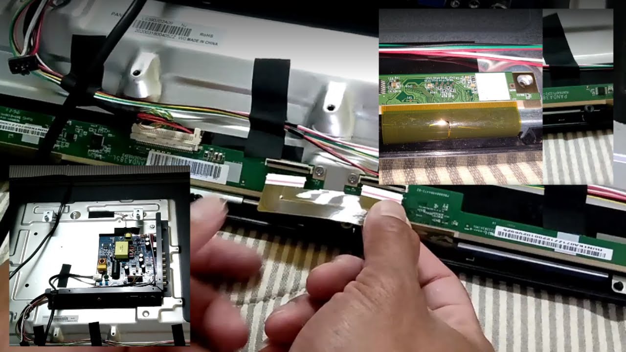 LED TV | How to Troubleshoot Bad Screen - YouTube