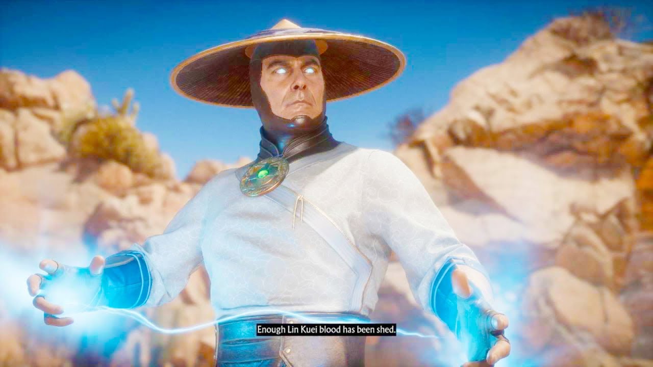 Mortal Kombat 11 PC - Raiden MK1 Costume Performs Intro Dialogues On ...
