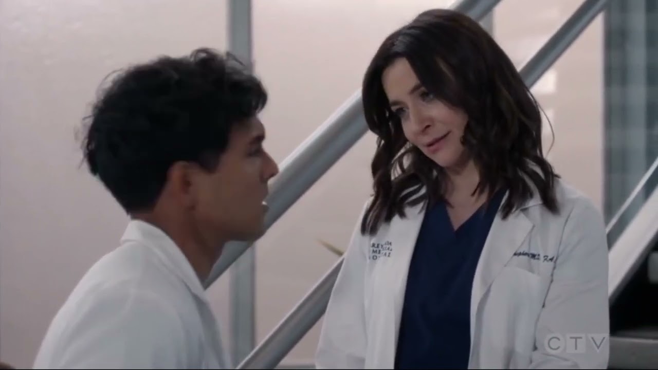 Greys Anatomy Lucas Adams and Amelia Shepherd - YouTube