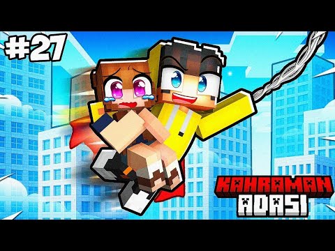 24 Saat Boyunca 100 İyilik Yaptım! #27 🤩 | Minecraft Kahraman Adası