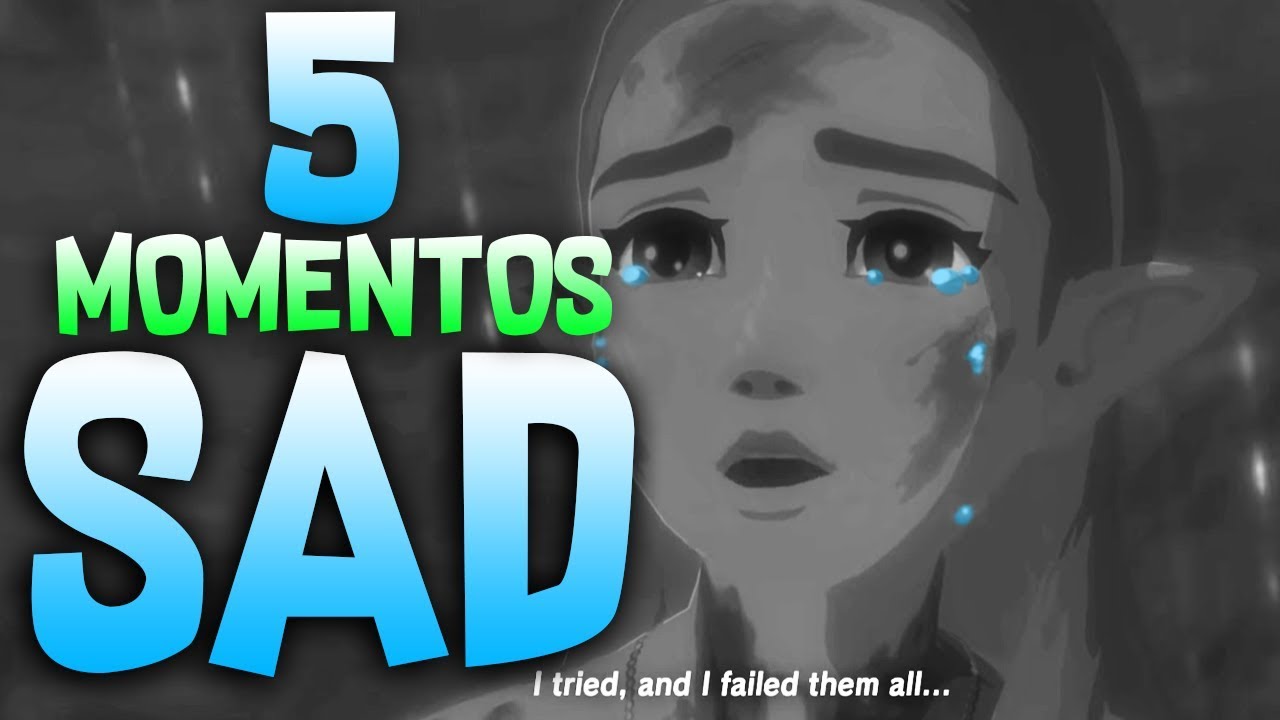 5 Momentos SAD en The legend Of Zelda - YouTube