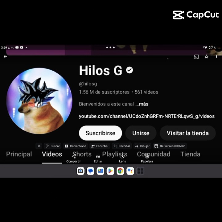 Hilos g 💀 #edit #capcut #cheems - YouTube