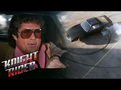 Michael and KITT Show Off Their Skills | Knight Rider