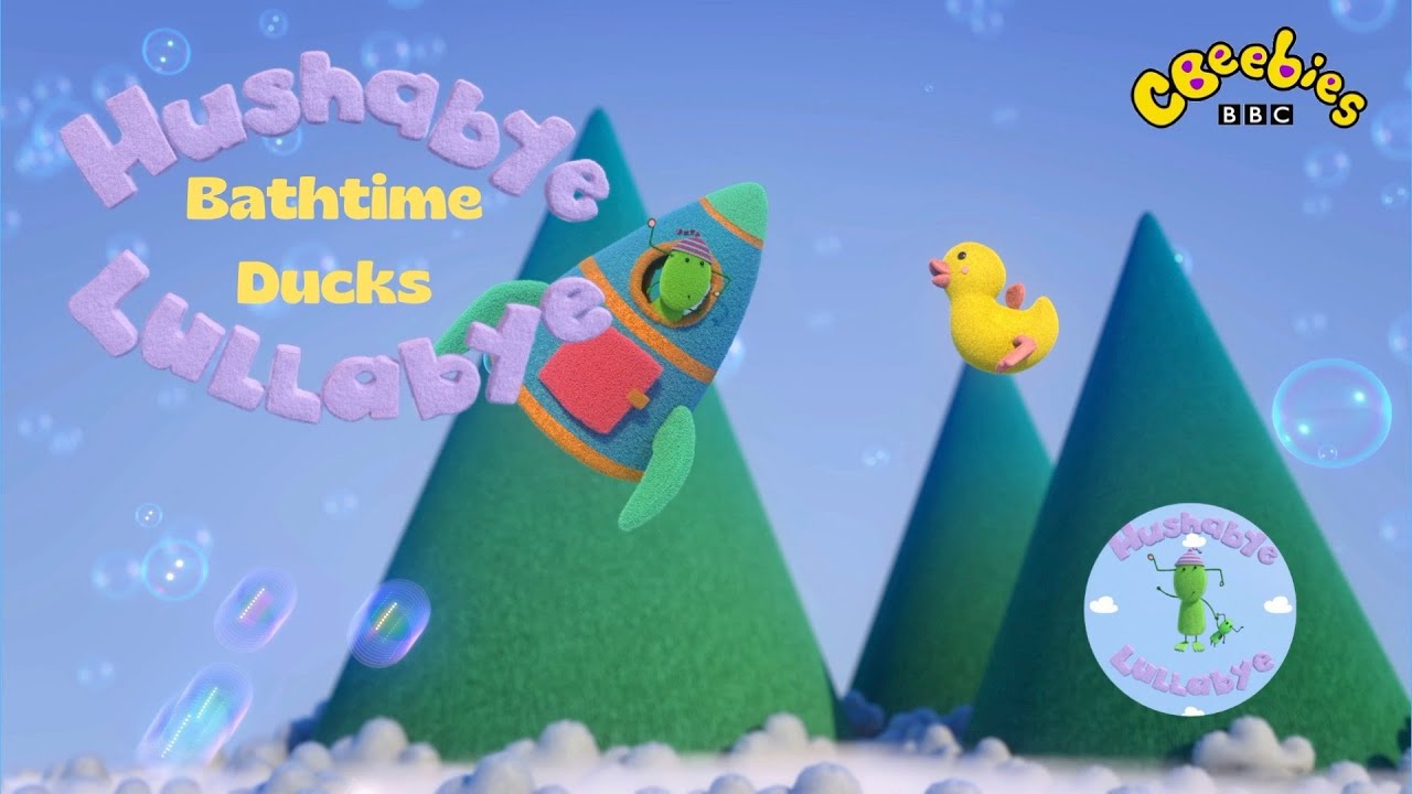 SING ALONG! LYRICS VIDEO BATH TIME DUCKS |CBEEBIES | Hushabye Lullabye ...
