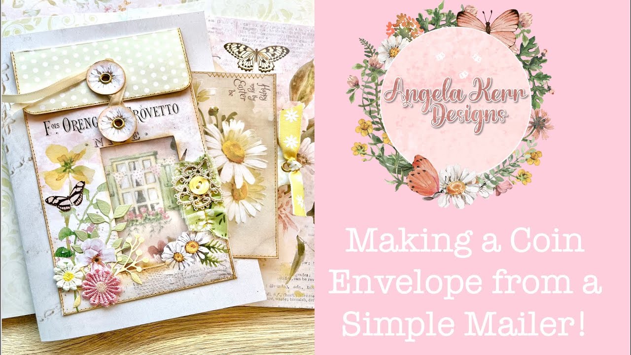 Making a Coin Envelope from a Simple Mailer! - YouTube