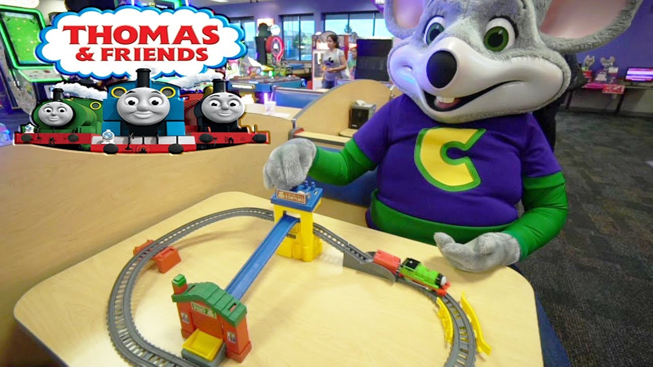 Chuck E Cheese Thomas and Friends Trackmaster Sort & Switch Delivery ...