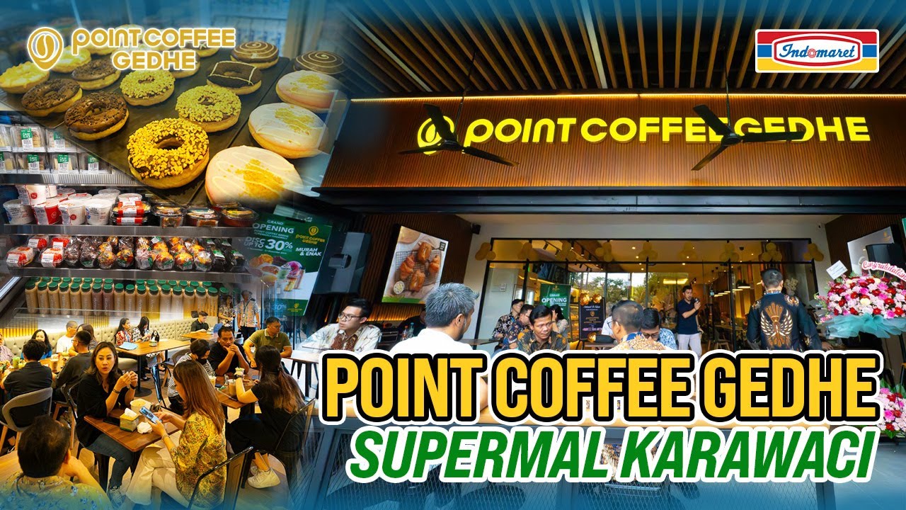 Grand Opening Point Coffee Gedhe Supermall Karawaci - YouTube