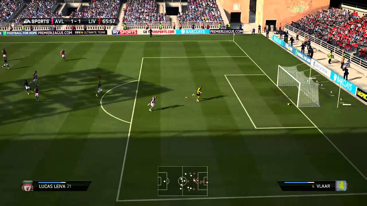 FIFA 14 Hilarious Own Goal - YouTube