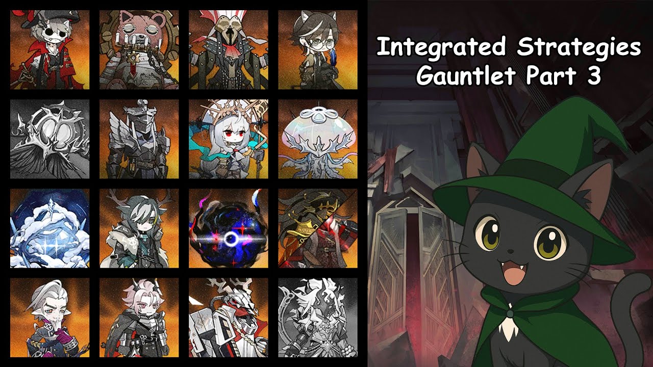 Arknights: Integrated Strategies Gauntlet Part 3 - CAT DEBUT - YouTube