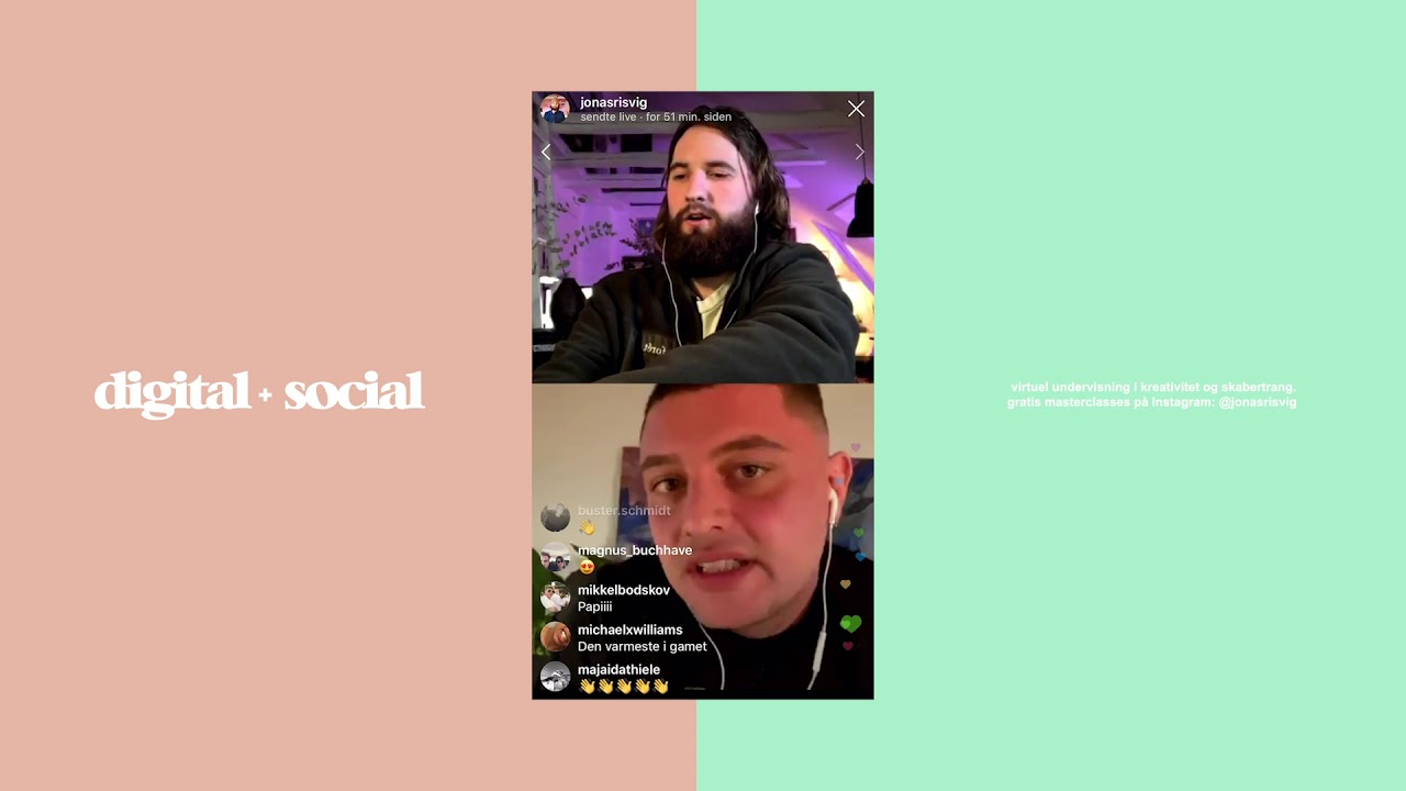 Masterclass med NICHOLAS WESTWOOD KIDD og JONAS RISVIG (Digital+Social ...