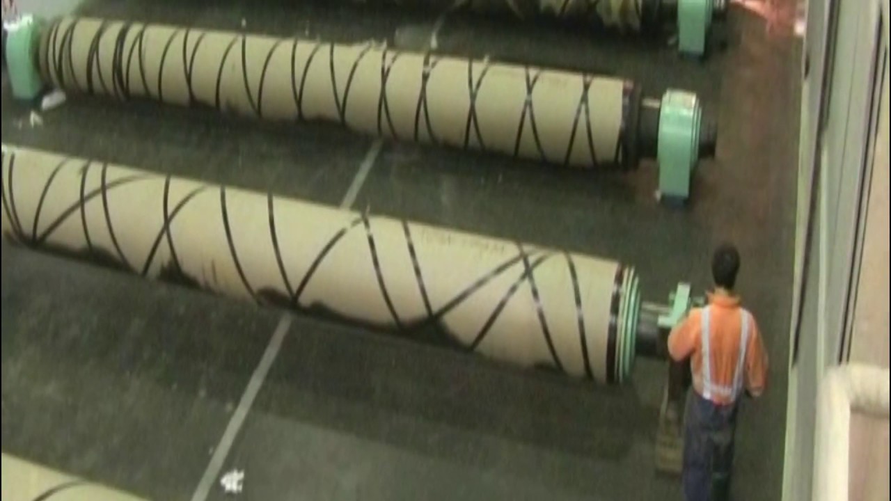 Paper Machine maintenance shut pm 2 2009 - YouTube