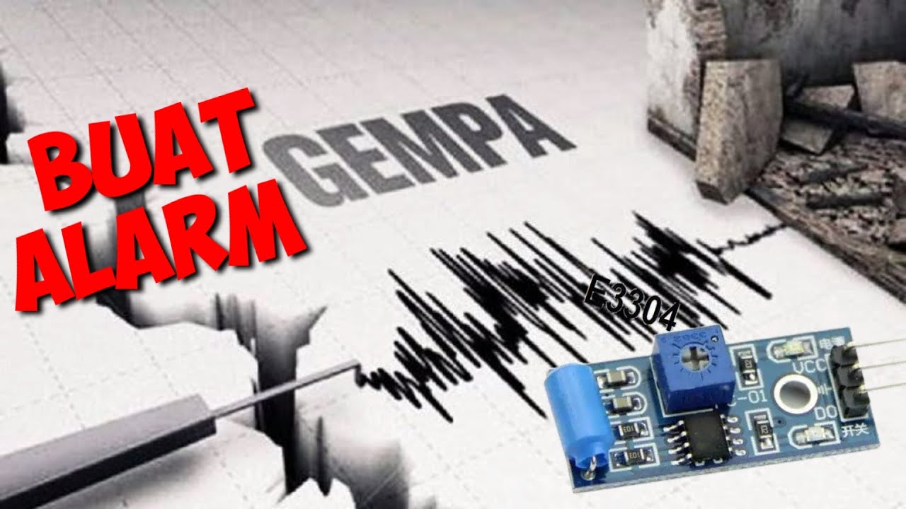 Cara Buat Alarm Gempa Tanpa Arduino - YouTube