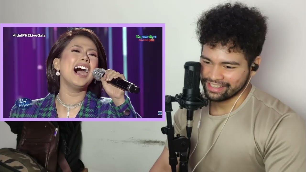 NISHA BEDAÑA performs "HILING" Top 12 Idol Philippines Season 2 - SINGER HONEST REACTION - YouTube